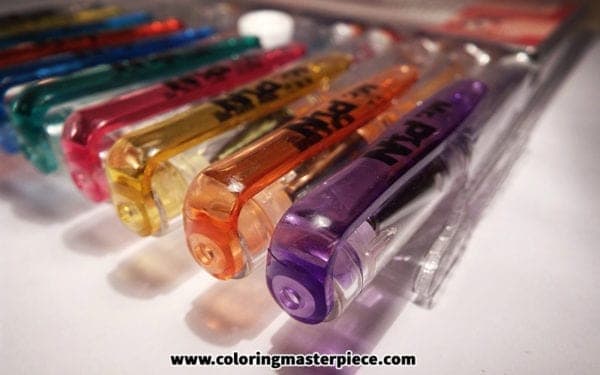 How to Color With Gel Pens a Step by Step Guide - Adult Coloring ...