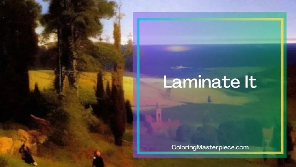 How to Preserve Colored Pencil Drawings - Adult Coloring Masterpiece