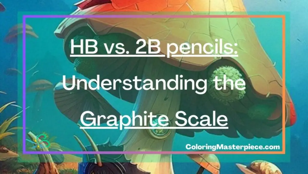 HB vs. 2B pencils: Understanding the Graphite Scale - Adult Coloring ...