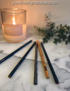 HB vs. 2B pencils: Understanding the Graphite Scale - Adult Coloring ...