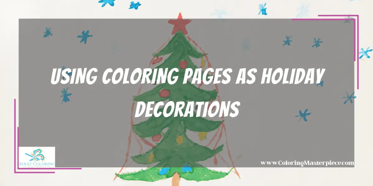 How to Turn Your Coloring Pages Into Framed Art? - Adult Coloring ...