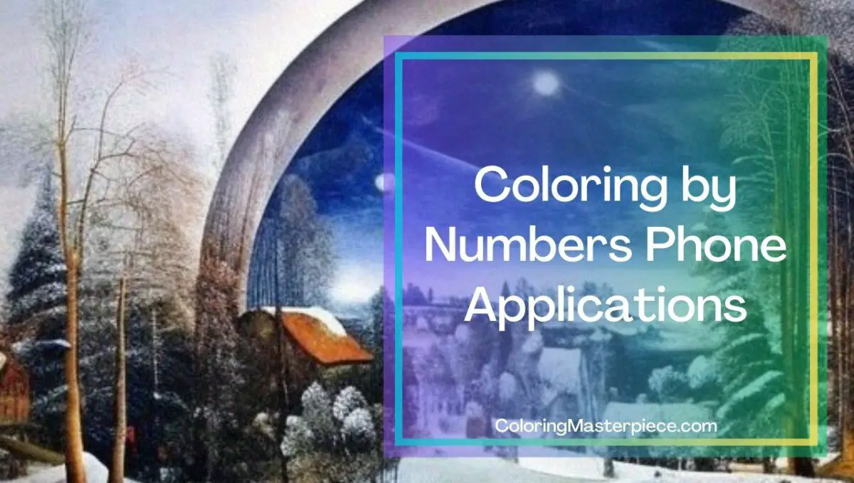 What is Art Coloring by Numbers? - Adult Coloring Masterpiece