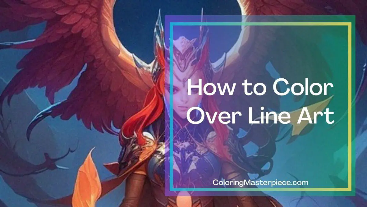 What is Coloring Line Art? - Adult Coloring Masterpiece