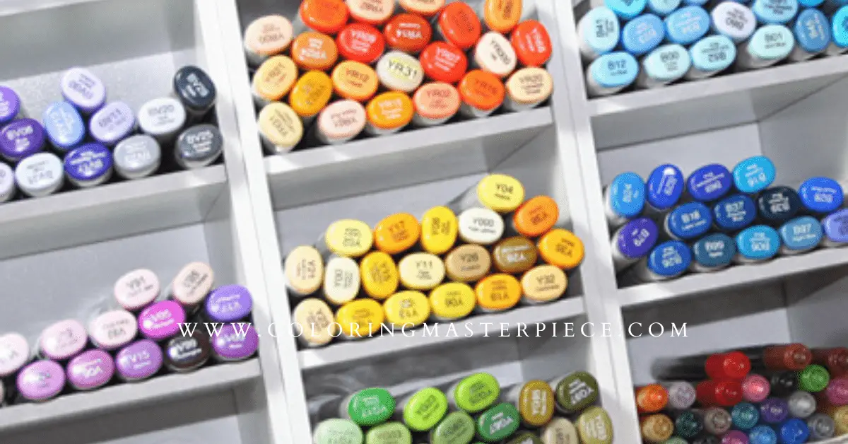 How to Organize Copic Markers (Four Best Practices) - Adult Coloring ...