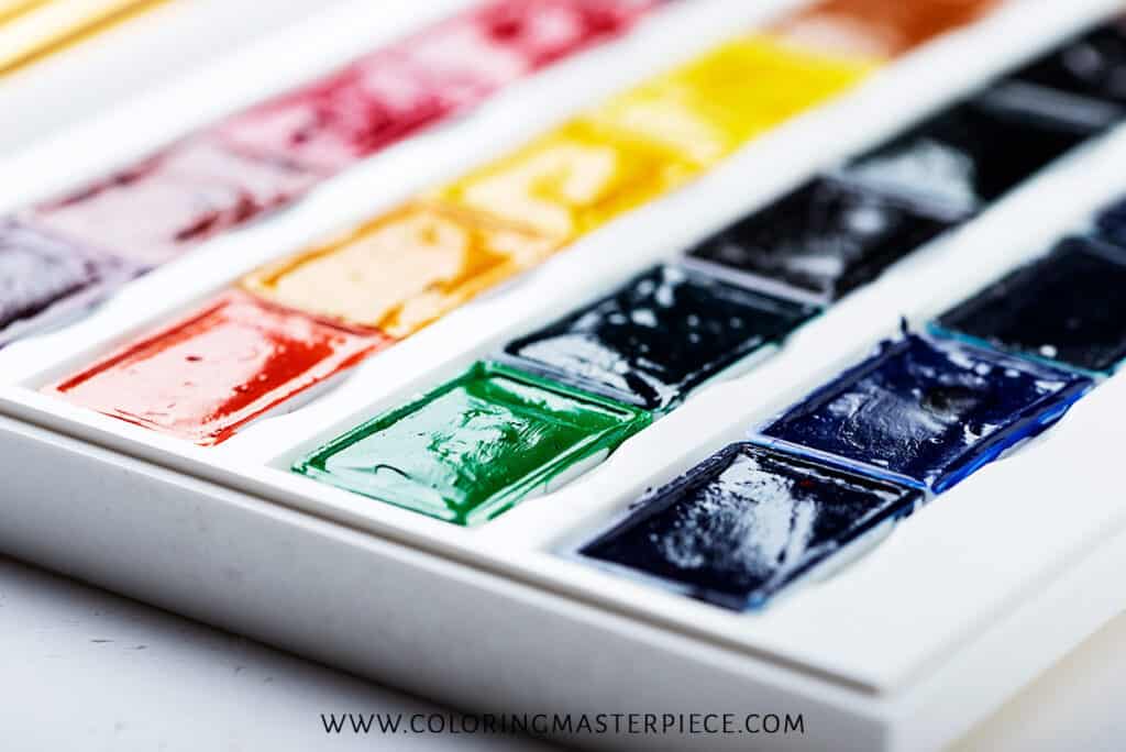 How to Use Watercolors in Your Coloring Book (for a Perfect Finish ...