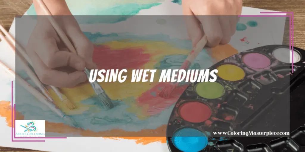 Mixed Media Paper vs. Watercolor Paper - Adult Coloring Masterpiece