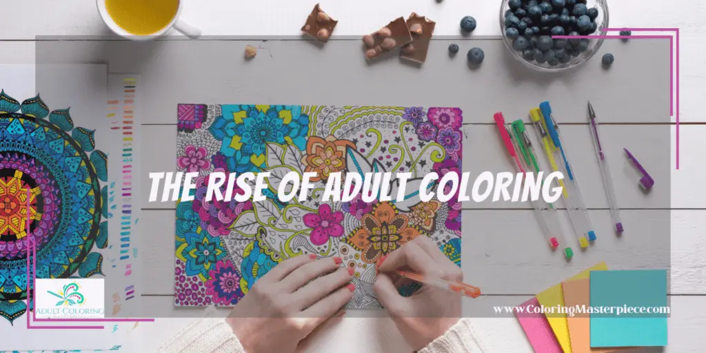 Adult Coloring Kits - Adult Coloring Masterpiece