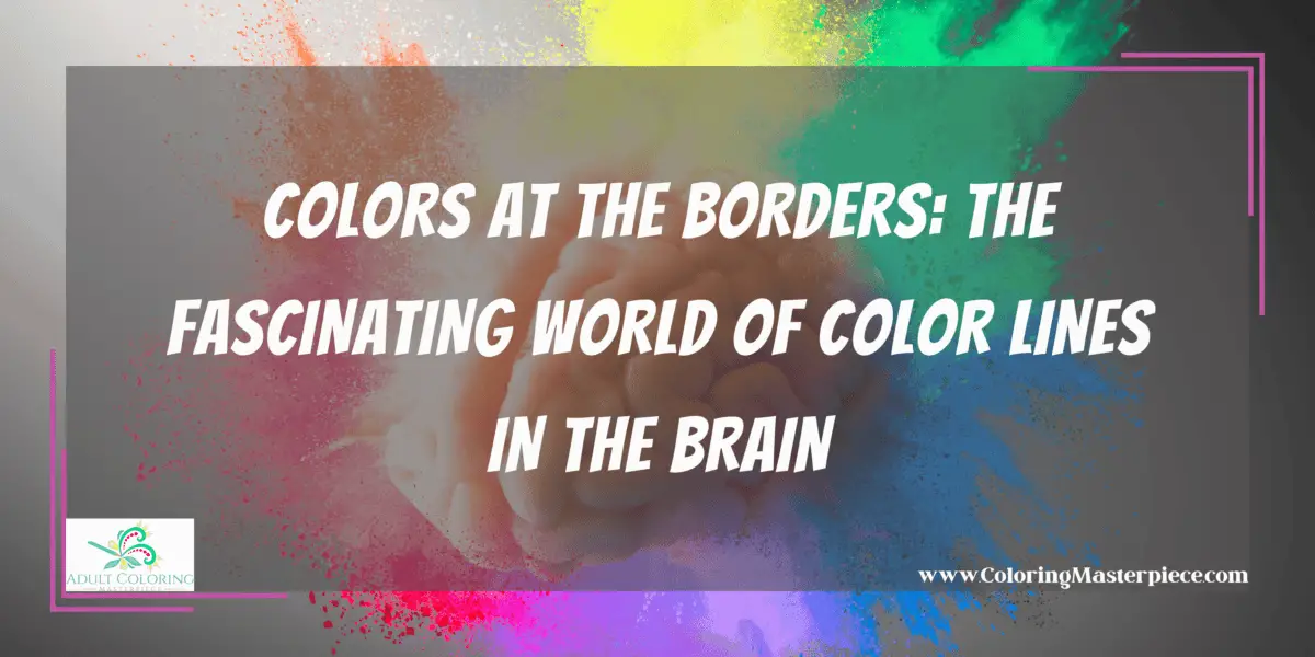 Color Lines in the Brain - Adult Coloring Masterpiece