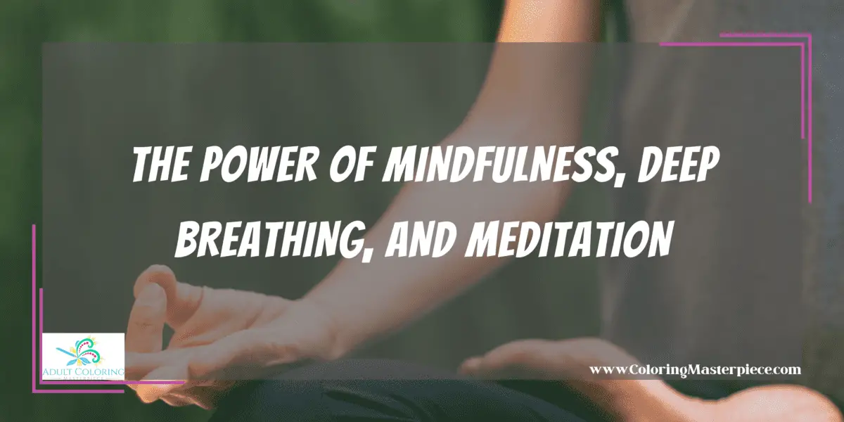 How to Relax Your Brain and Soothe Your Soul - Adult Coloring Masterpiece