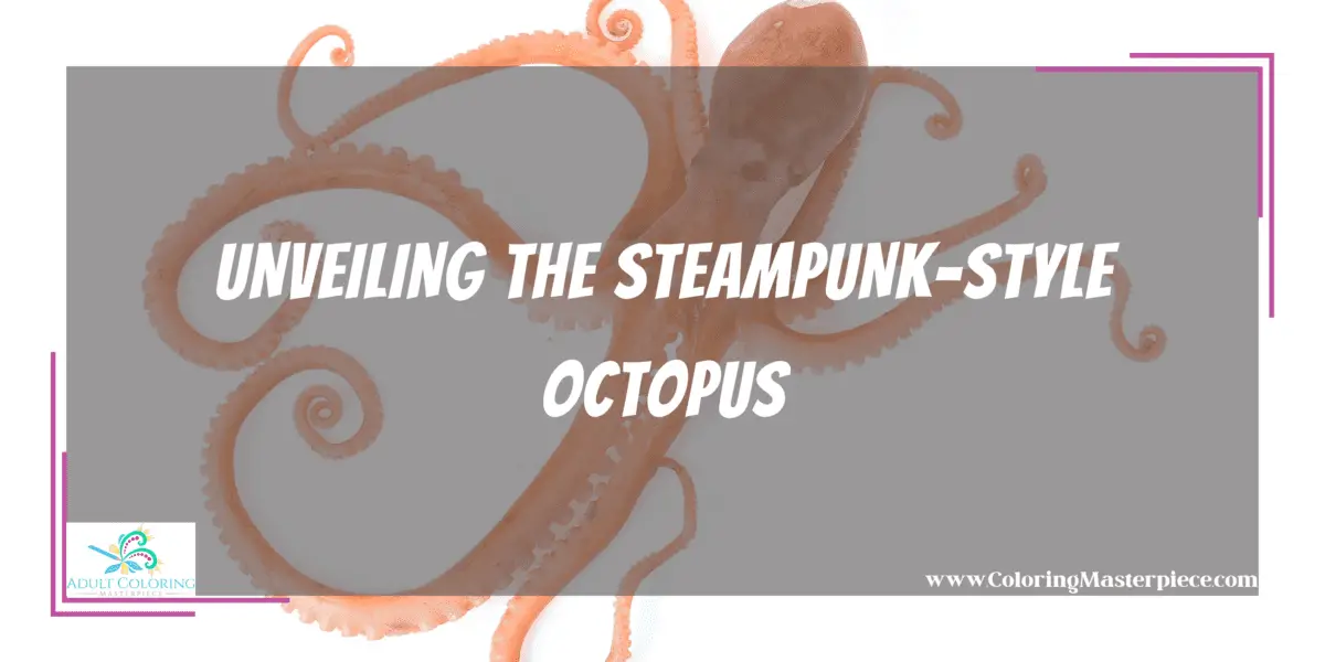 Octopus Adult Coloring Pages - Adult Coloring Masterpiece