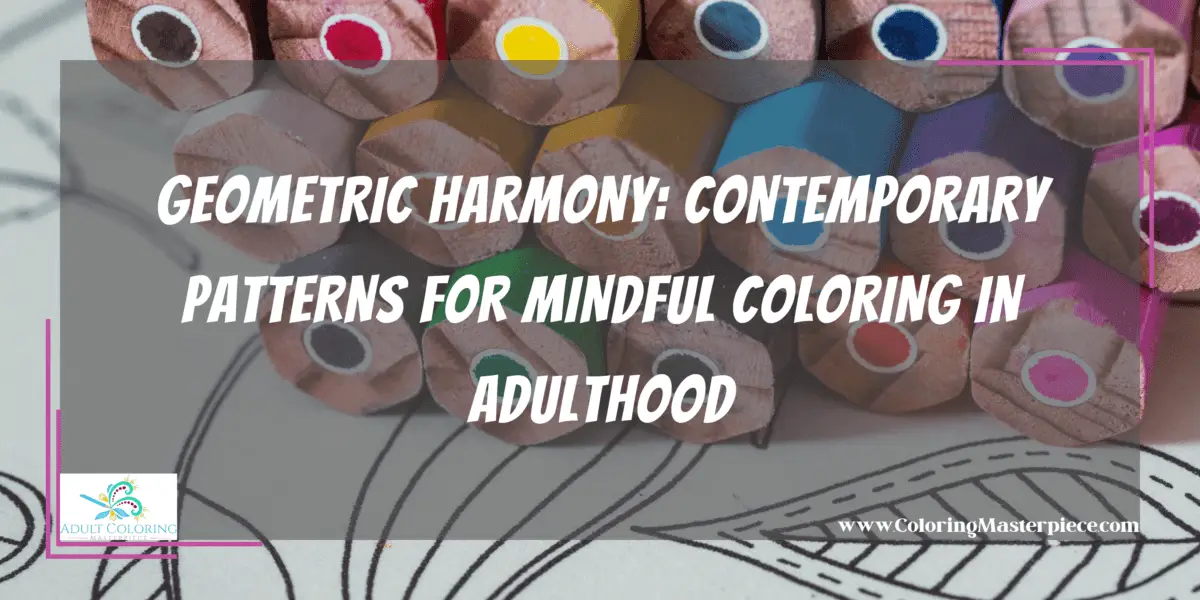 Patterns for Adult Coloring - Adult Coloring Masterpiece