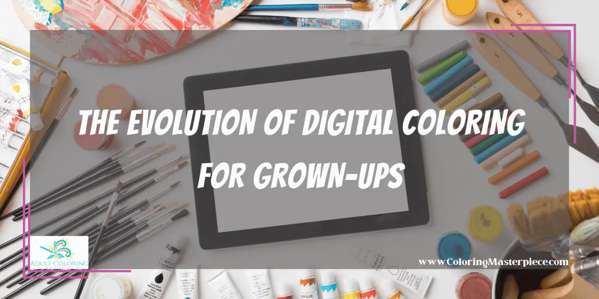 Online Coloring Book for Adults - Adult Coloring Masterpiece