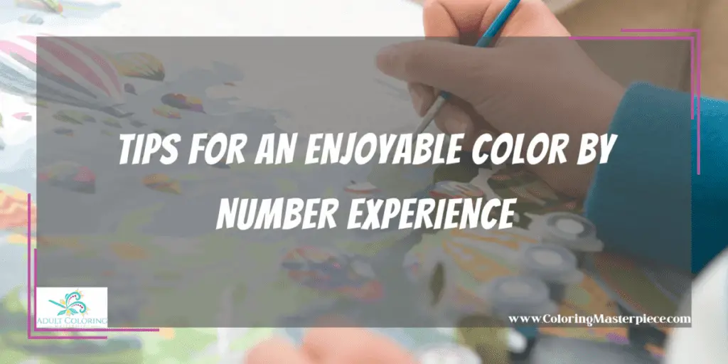 Color by Number for Adults - Adult Coloring Masterpiece