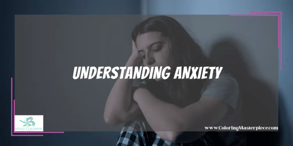 Anxiety Awareness Color - Adult Coloring Masterpiece