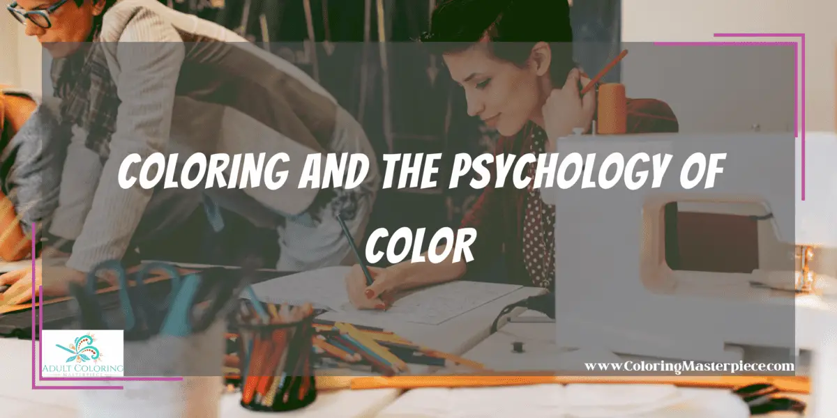 Coloring as Meditation - Adult Coloring Masterpiece