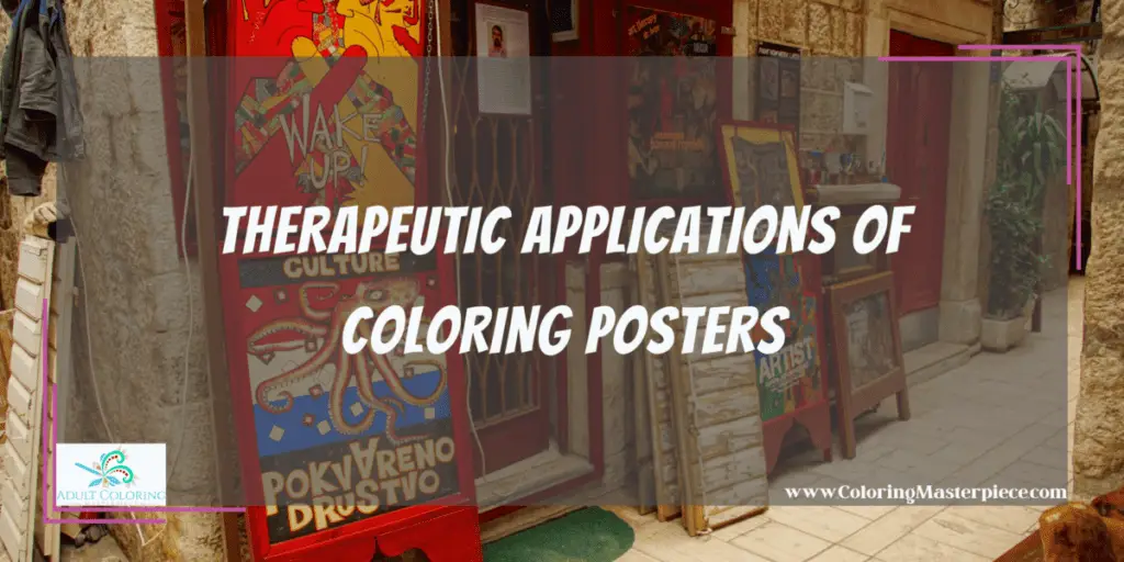 Coloring Posters for Adults - Adult Coloring Masterpiece