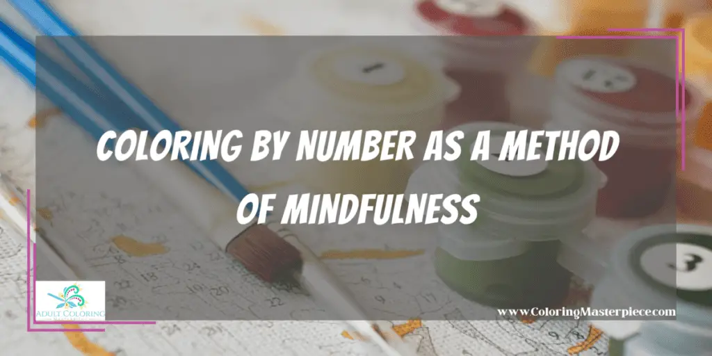 Adult Color by Number Books - Adult Coloring Masterpiece