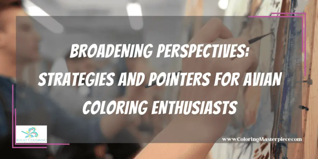 Birds Adult Coloring Book - Adult Coloring Masterpiece