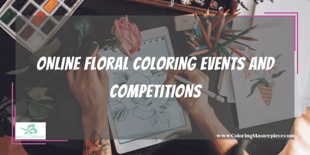 Adult Coloring Pages Inspired by Flowers - Adult Coloring Masterpiece